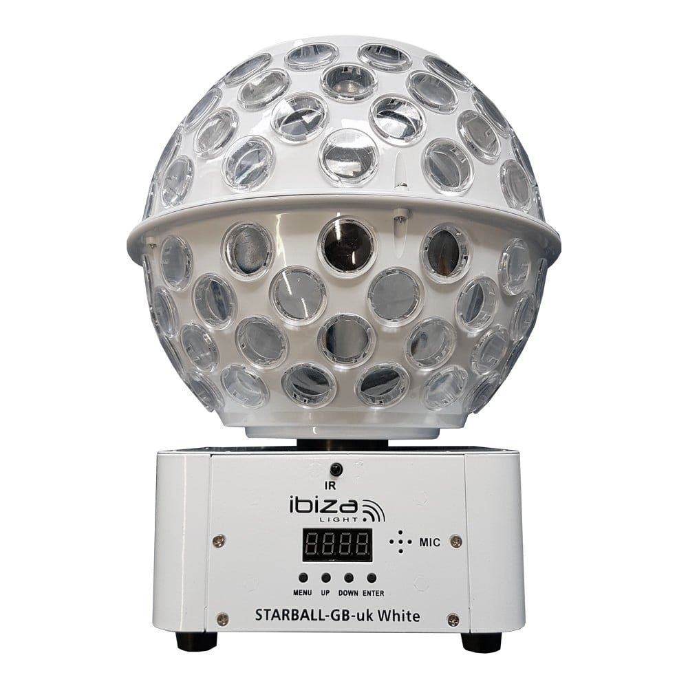 Ibiza Light Starball White Version – Simply Sound and Lighting