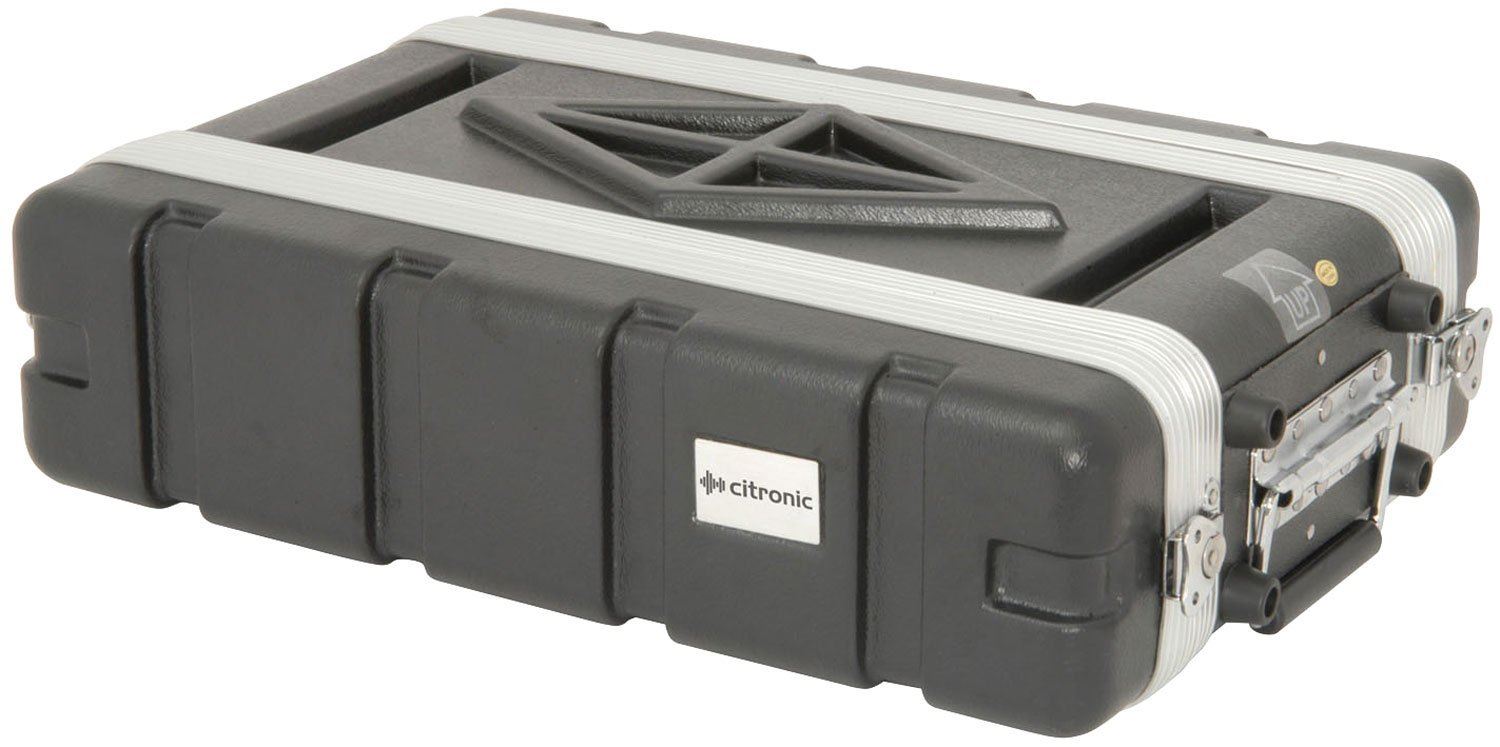 Citronic ABS 19-Inch Shallow Rack Transport Case for Wireless Micropho ...