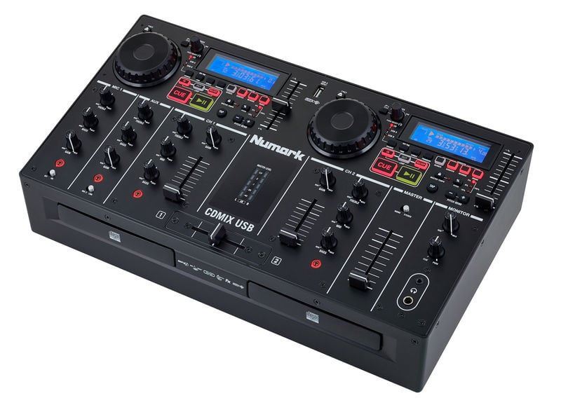 Numark CD Mix Standalone DJ Controller – Simply Sound and Lighting Numark CD Mix Standalone DJ Controller – Simply Sound and Lighting