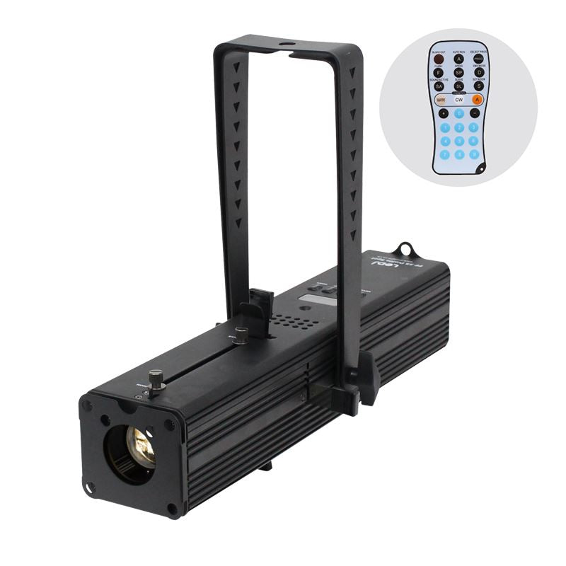 LEDJ PF 35 Profile Spot WW Warm White LED Spotlight Gobo Projector Bla ...