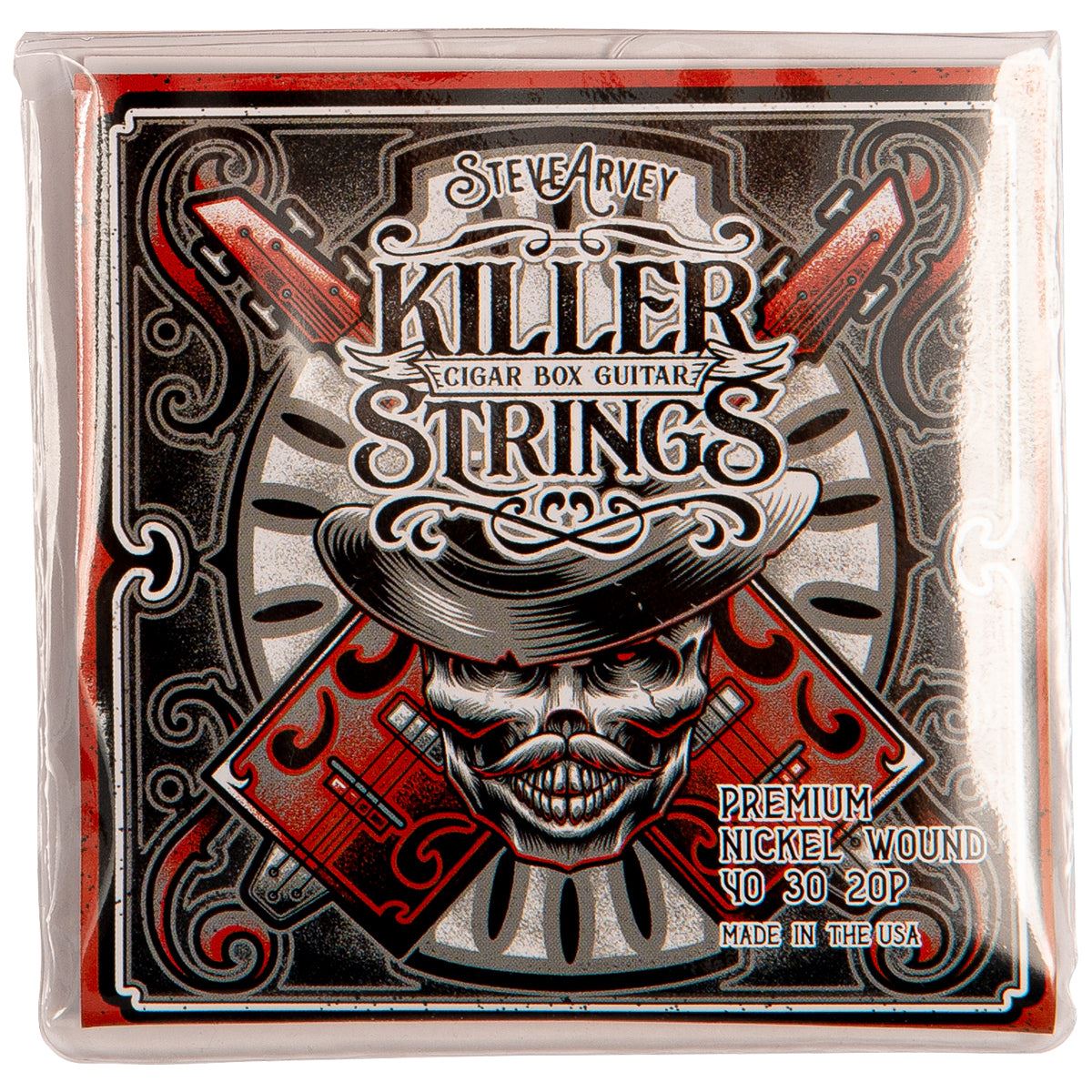 Killer Strings For Cigar Box Guitars - Set Of 3 - Medium Nickel ...