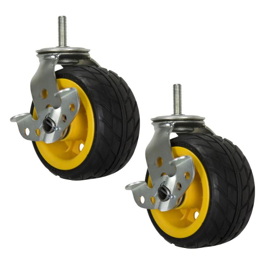 RCSTR6X3 Ground Glider Caster with Brake 6" x 3" for R14G & R16RT *B-S ...