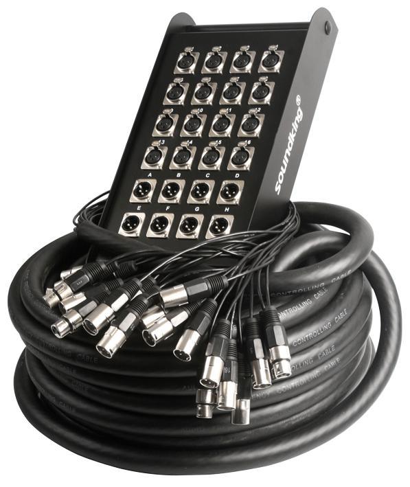 Pulse 32 Way 24/8 XLR Multicore Stage Box 30M – Simply Sound and Lighting