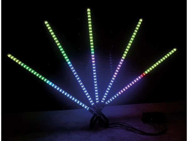 HQ Power PIXELTUBE - LED TUBE PIXEL SET WITH CONTROLLER AND FLOORSTAND ...