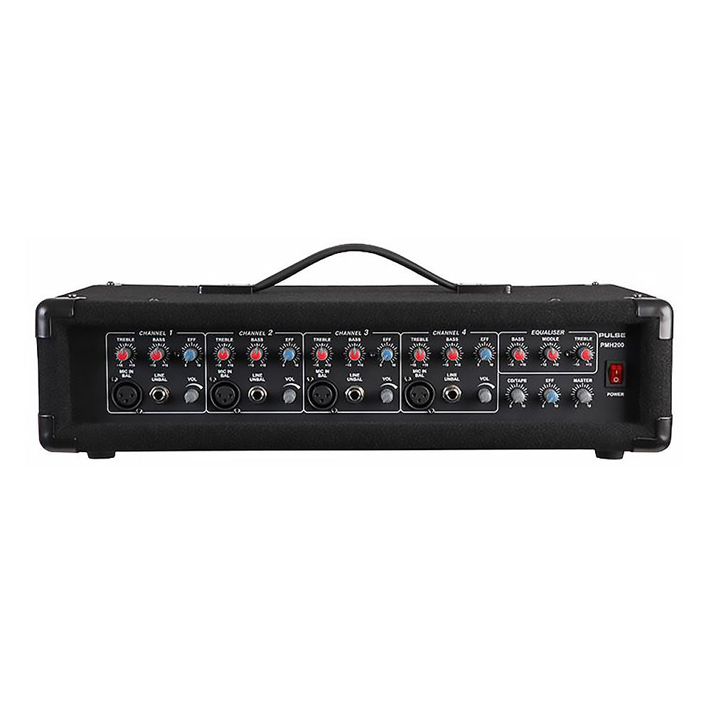 Pulse PMH200 2x 100w 4 Channel Mixer Amplifier *B-STOCK* – Simply Sound ...