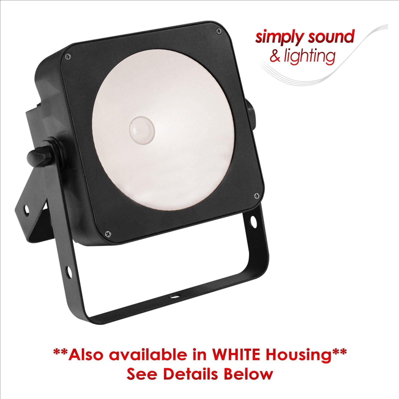 Prolight LEDJ Black Slimline 1T36 RGB COB LED – Simply Sound and Lighting