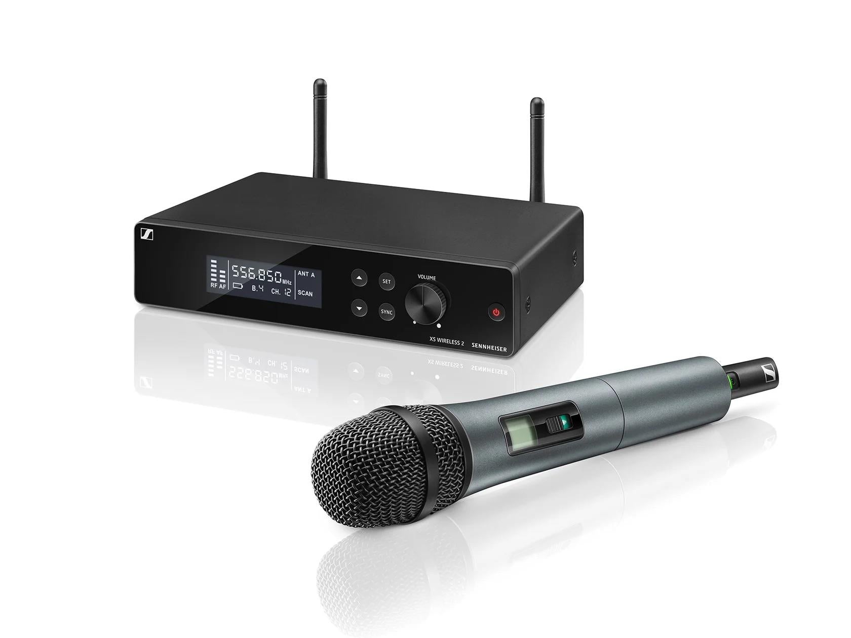 Sennheiser XSW2-835 E Handheld Mic System E835 CH70 – Simply Sound and ...
